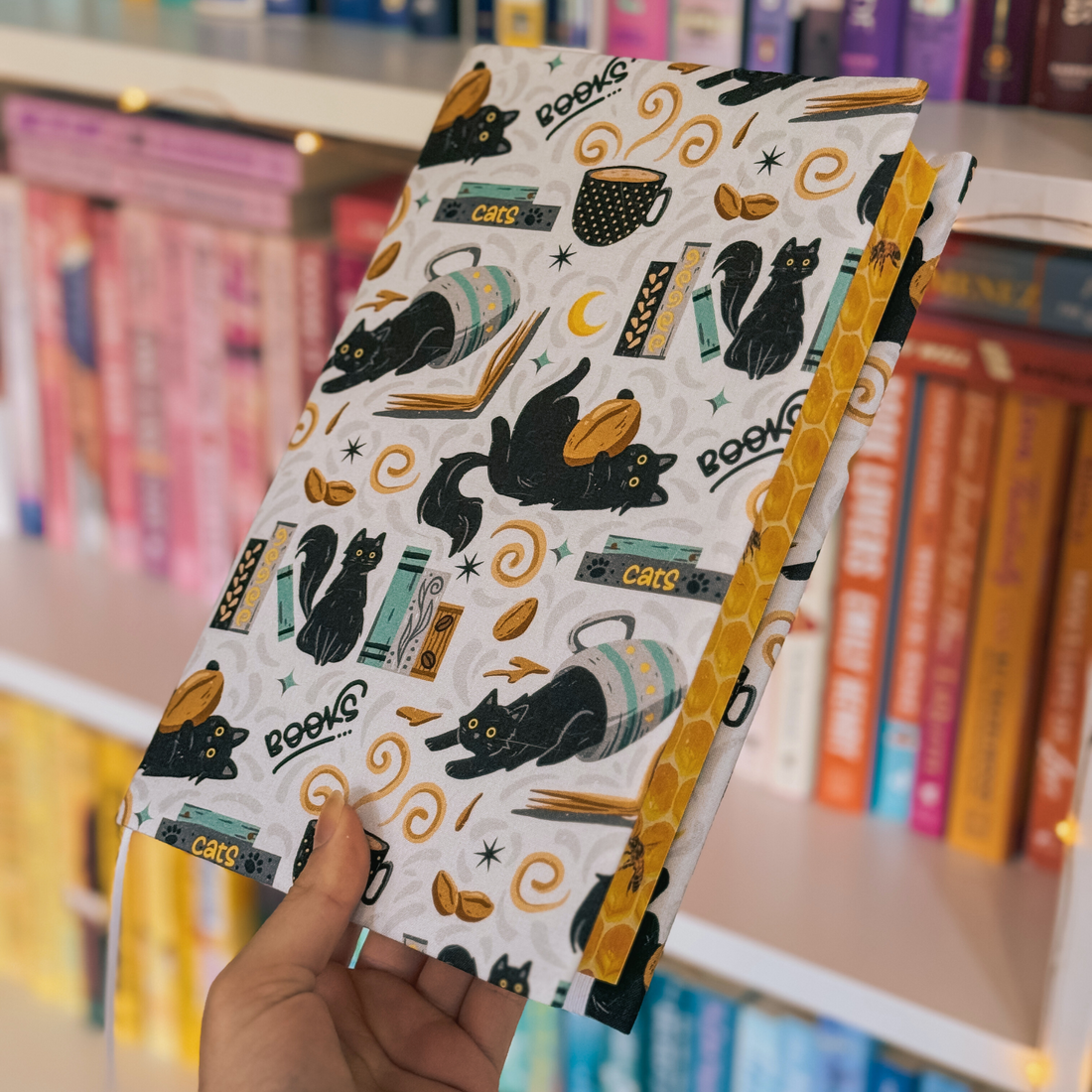 Feline Fables fabric dust jacket – Charlie and Fox