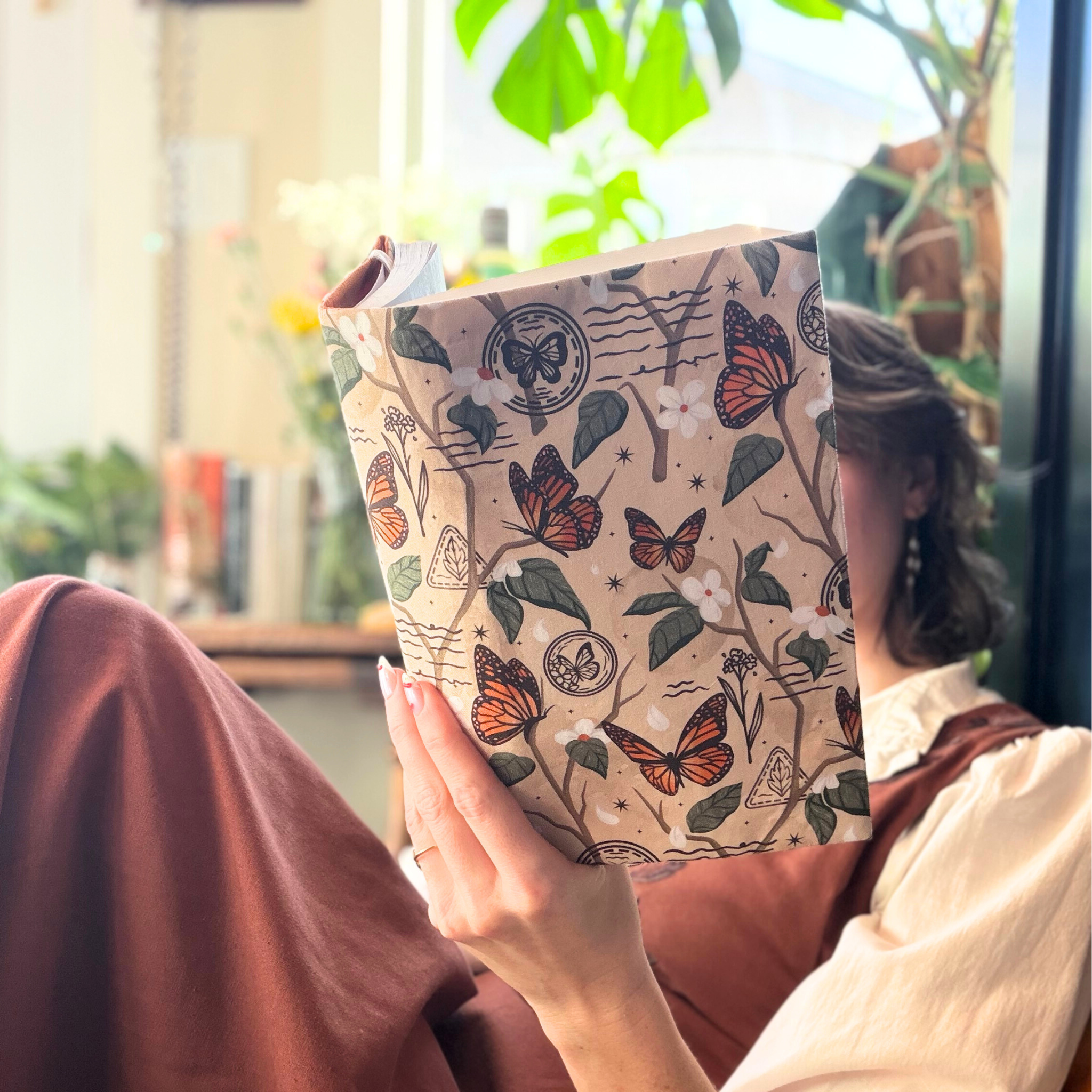Monarch Story fabric dust jacket – Charlie and Fox