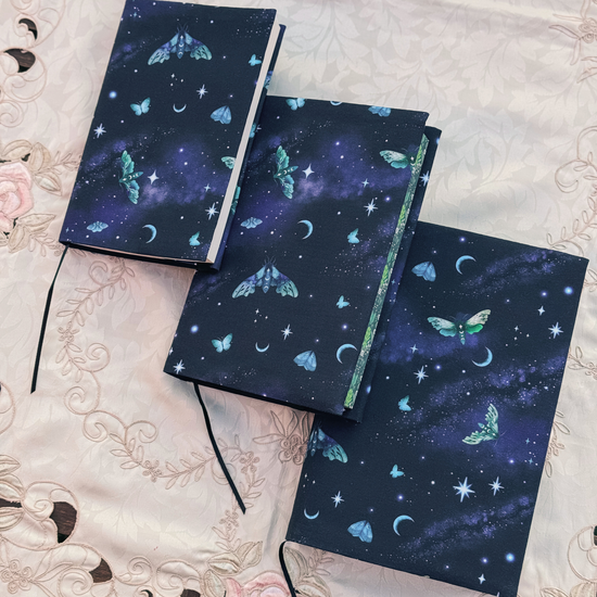 Night Sky fabric dust jacket – Charlie and Fox